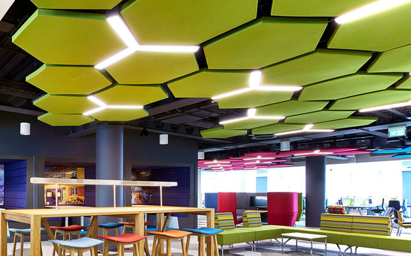 Hexagon Cloud Quietspace Colour – QuietArt